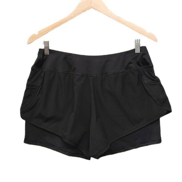 Leg3Nd | Shorts | Nwt Leg3nd Black High Rise Flexible Two In One ...